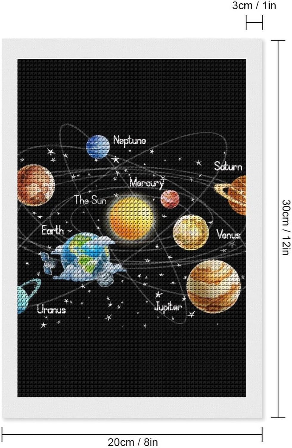 Solar System Diamond Art Painting Kits Full Square Drill DIY Picture ...