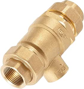 9D-M2 Backflow Preventer 3/4 Inch Dual Check Valve with Intermediate ...