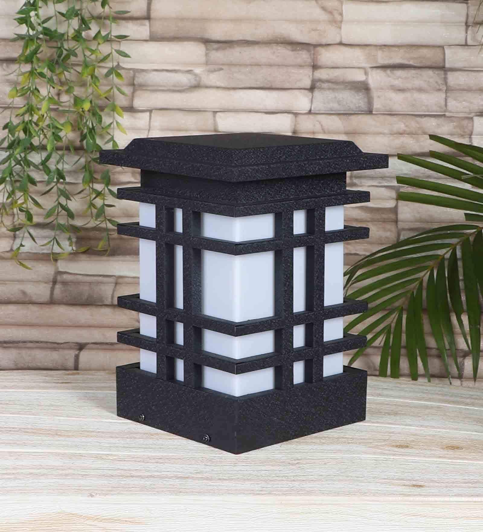 WHITERAY Black gate Light for Home gate/gate lamp/gate Lamps for ...