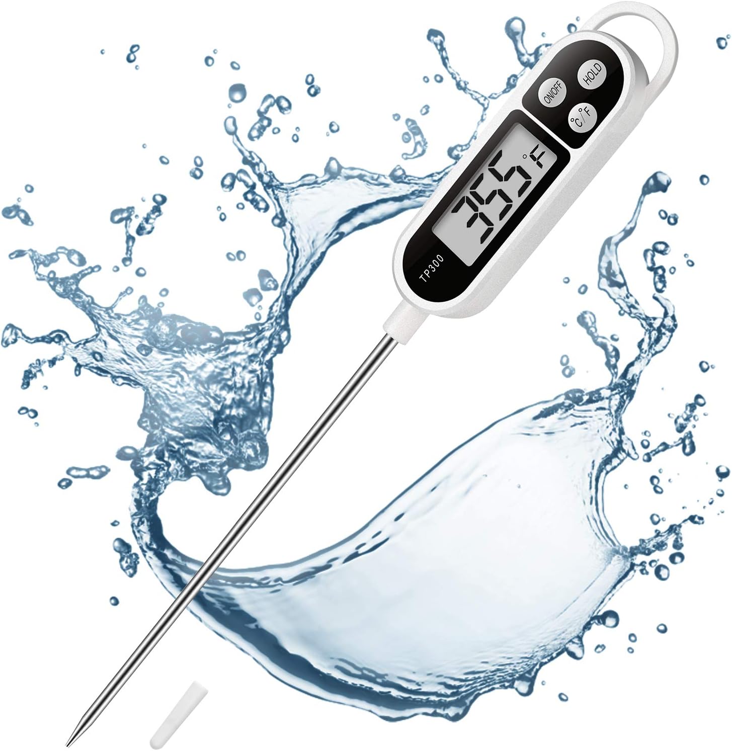 Upgraded Meat Thermometer, Foot Thermometer, Digital Instant Read Food ...