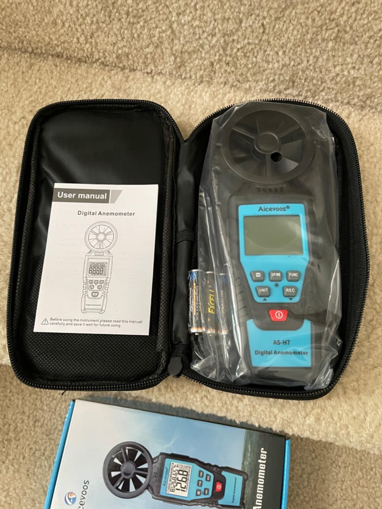 $9/mo - Finance Aicevoos H7 Digital Anemometer Handheld Wind Speed ...