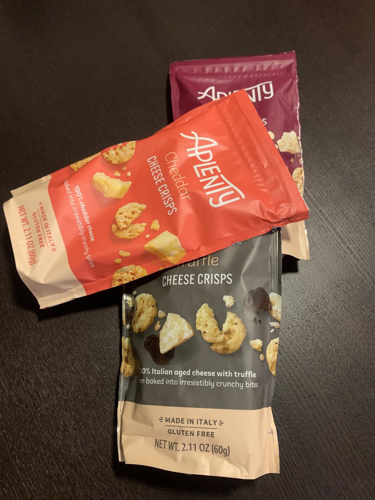 Amazon.com: Amazon Brand, Aplenty Cheddar Cheese Crisps, 2.11 Oz : Books