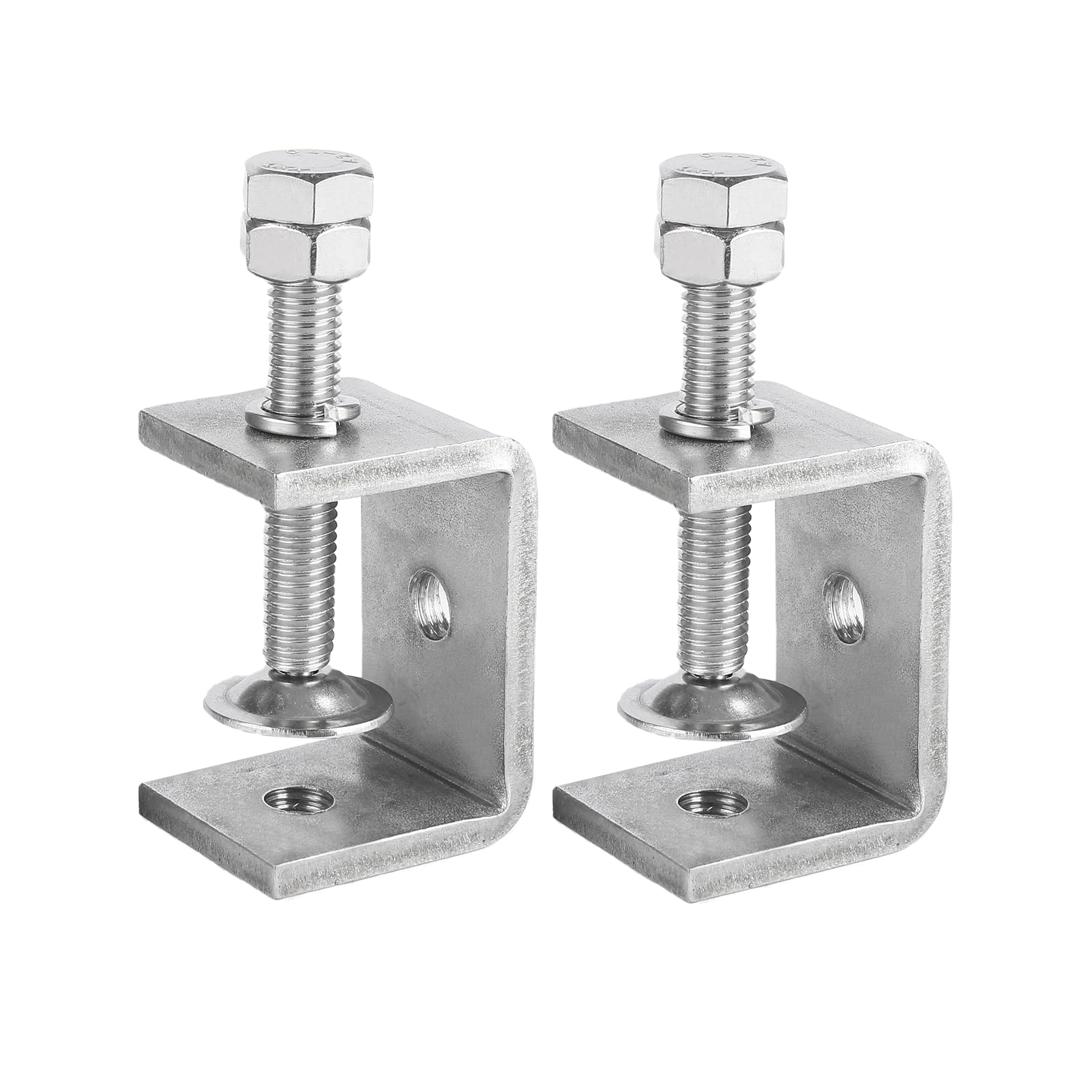 Snapklik.com : 2 Pack 304 Stainless Steel C Clamp 1-7/8 Inch C Clamps ...