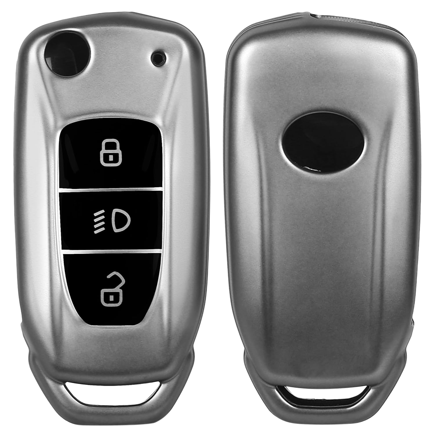 JVCV® Soft Matte Finish TPU Cover Compatible with Tata Curvv Tiago ...