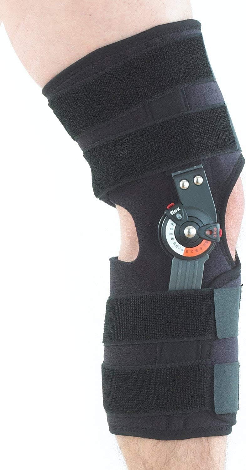 Amazon.com: Neo-G Hinged Knee Brace, Firm Support - Adjustable Dials ...