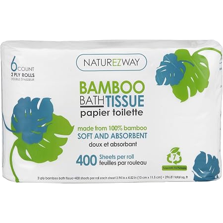 Amazon.com : Silk'n Soft Bamboo Toilet Paper - Tree-Free Environment ...