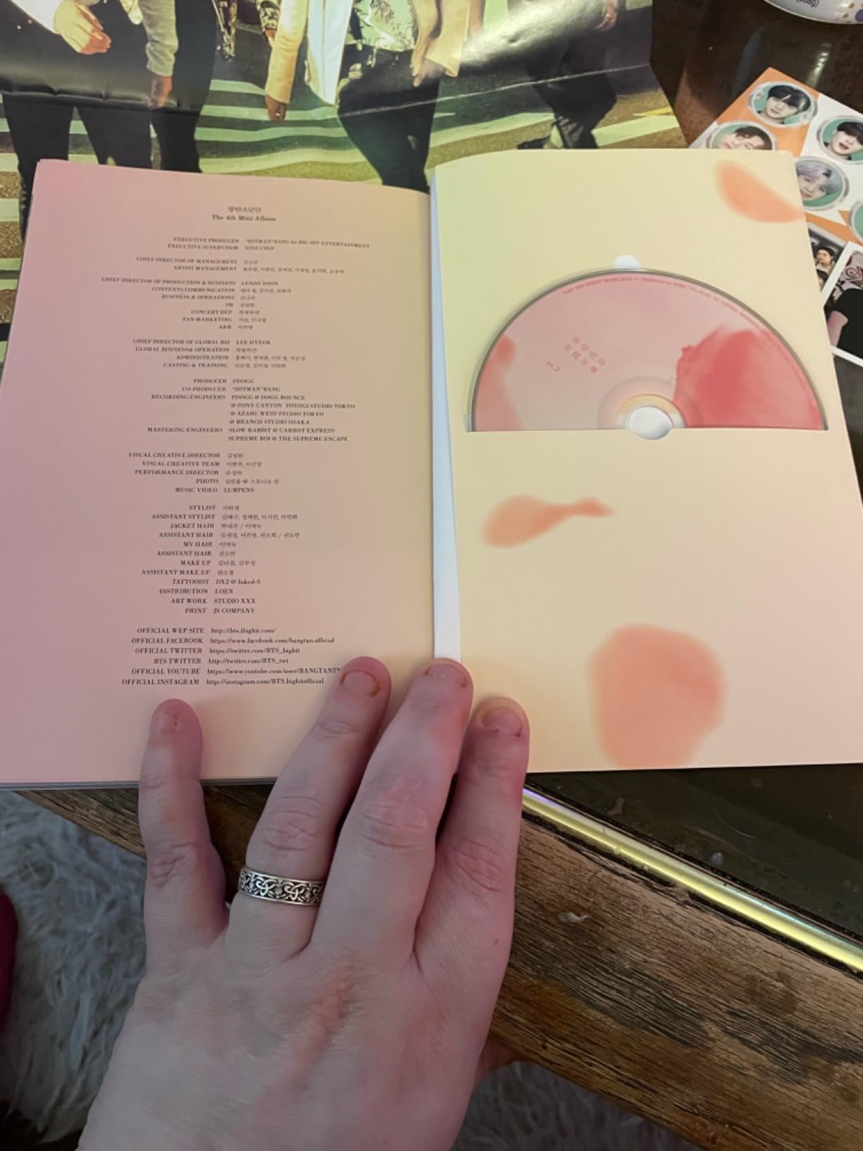 BTS KPOP [Blue Ver.] In The Mood For Love PT.2 BANGTAN BOYS 4th Mini ...