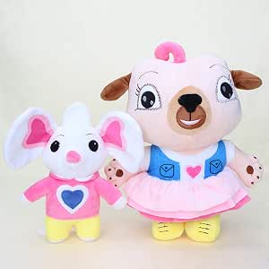 Chip y Potato Peluche juguetes Dibujos animados Pug Dog Plushie Animal ...