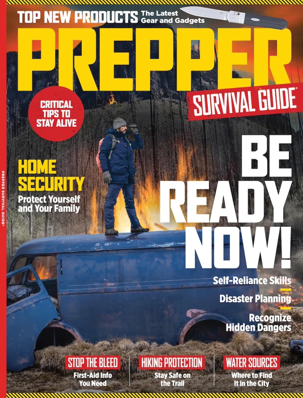 Prepper Survival Guide - Be Ready Now No. 21: First Aid, Hiking ...