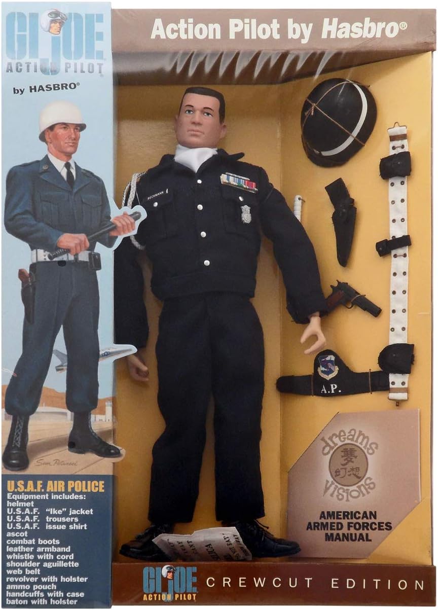 Amazon.com: GI JOE Crew Cut Air Police Action Figure : Toys & Games