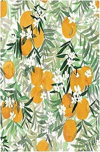 Lemon Floral Fruits Green Leaf Flower 1 Gang Light Switch Cover No ...