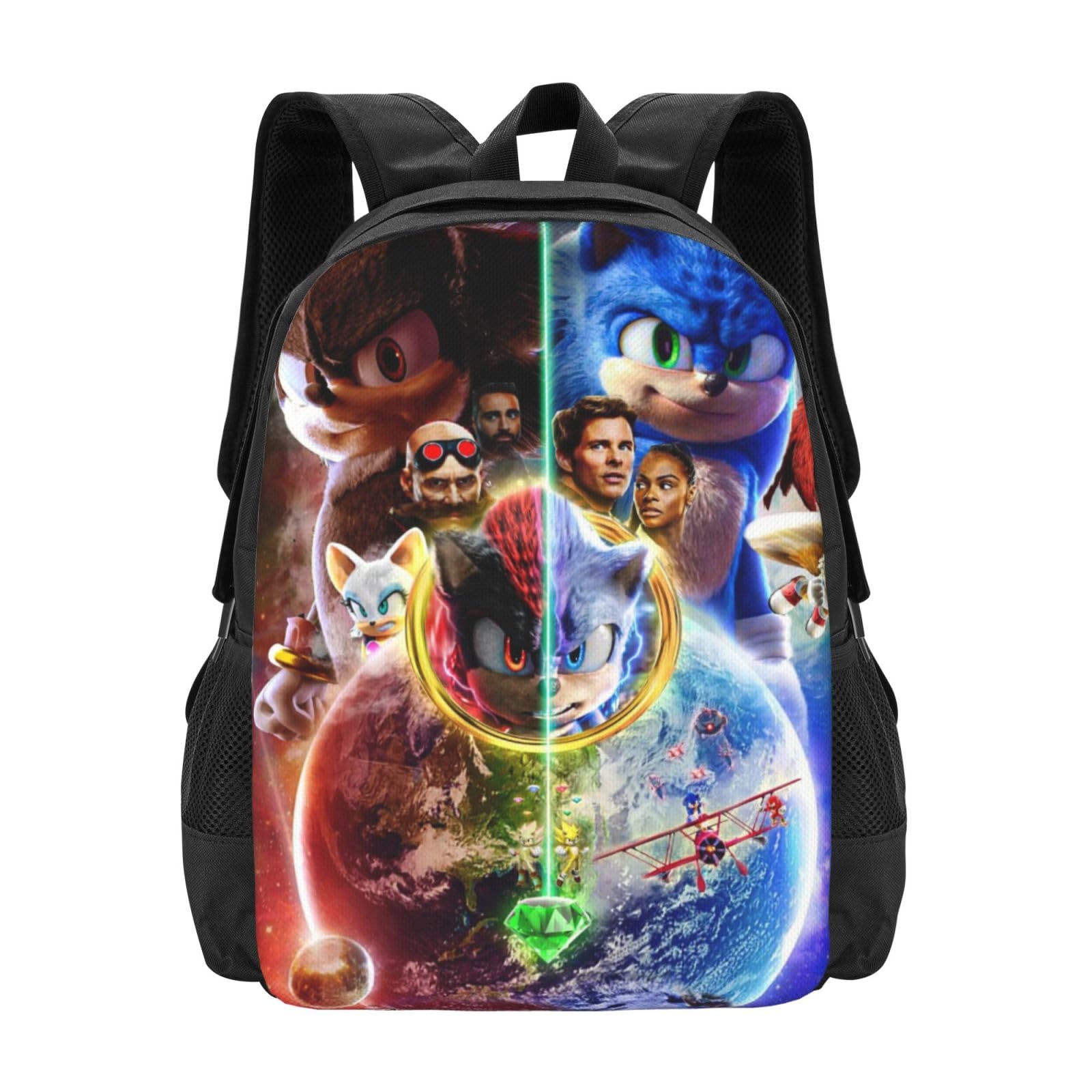 Amazon.com: AEDNX The Blue Hedgehog Lightweight Packable Backpack ...