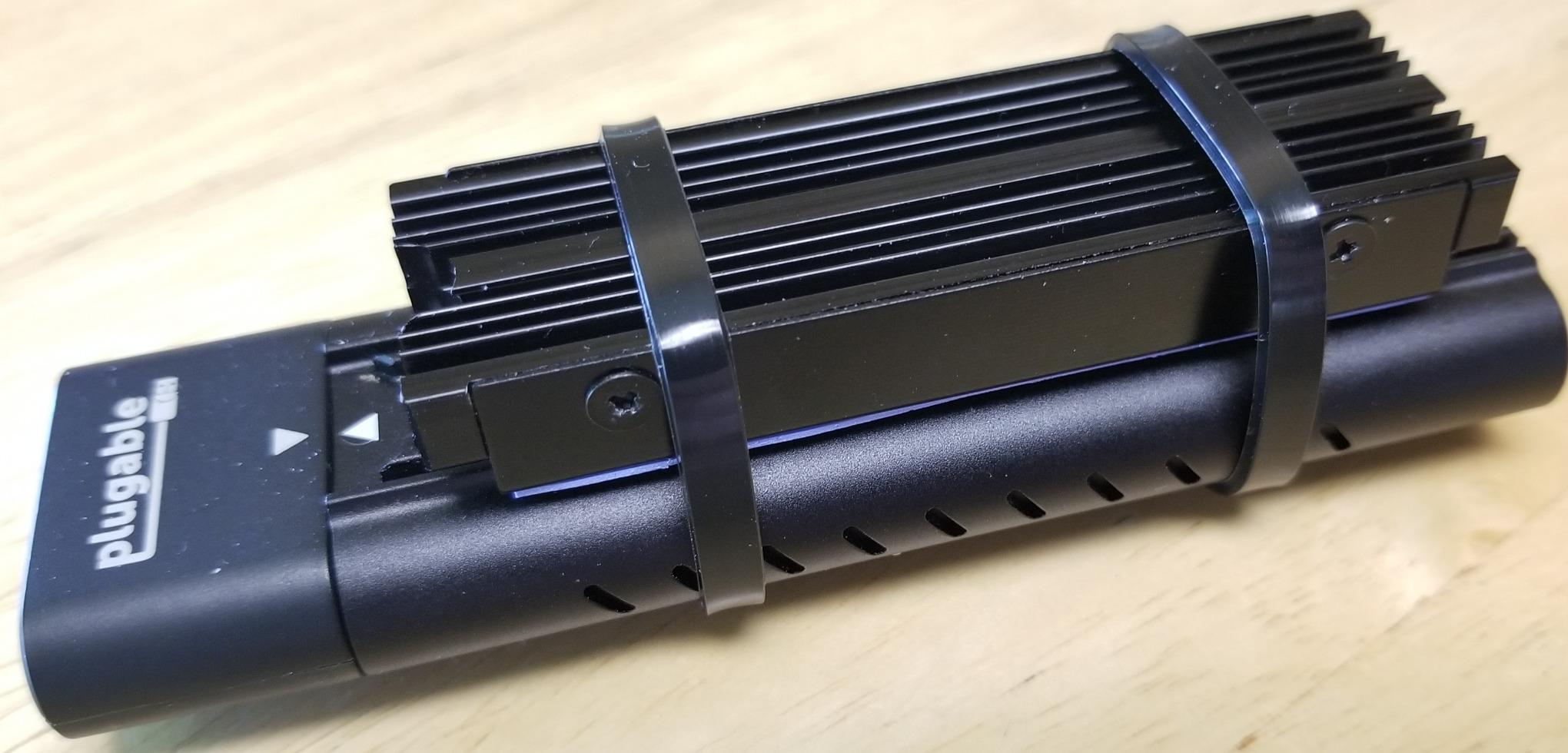 Amazon.com: Plugable USB-C M.2 NVMe SSD Enclosure; Tool-Free ...