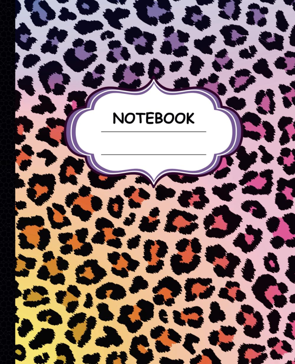 Amazon.com: Leopard Notebook: Lined Notebook Wide Ruled: Ann, Katie: Books