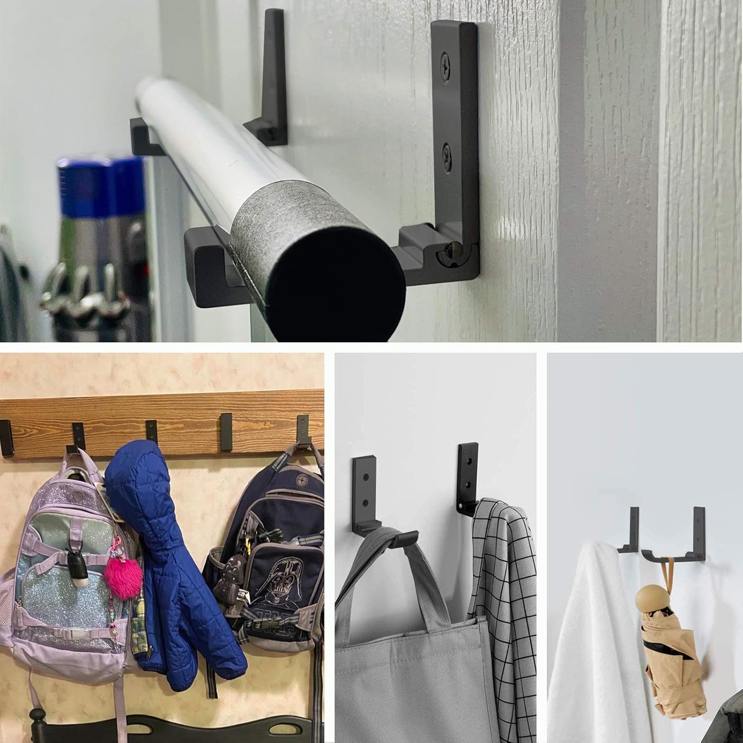YiBei Percheros plegables de metal para colgar o almacenar cualquier ...