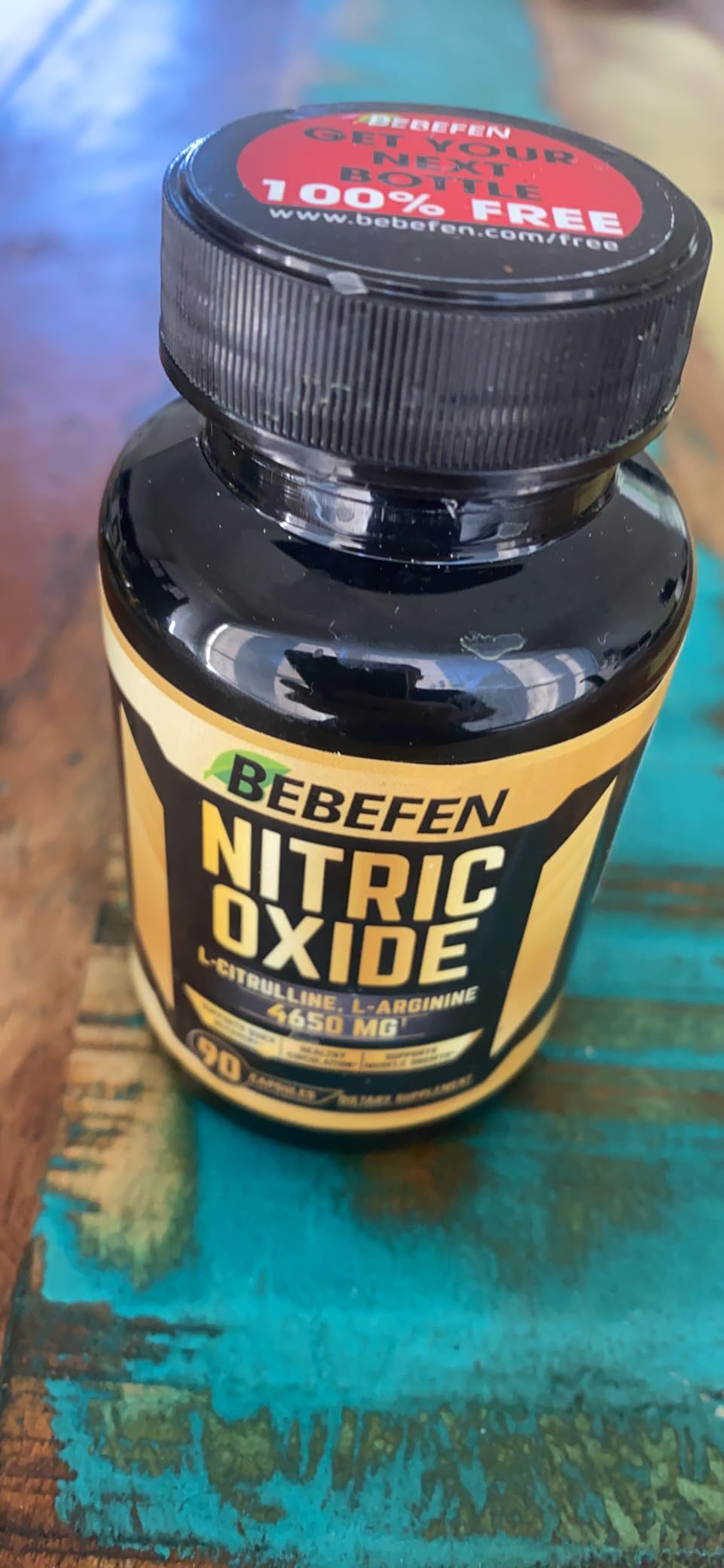 Nitric Oxide Supplements 4650mg - High Formula with L-Arginine, L ...