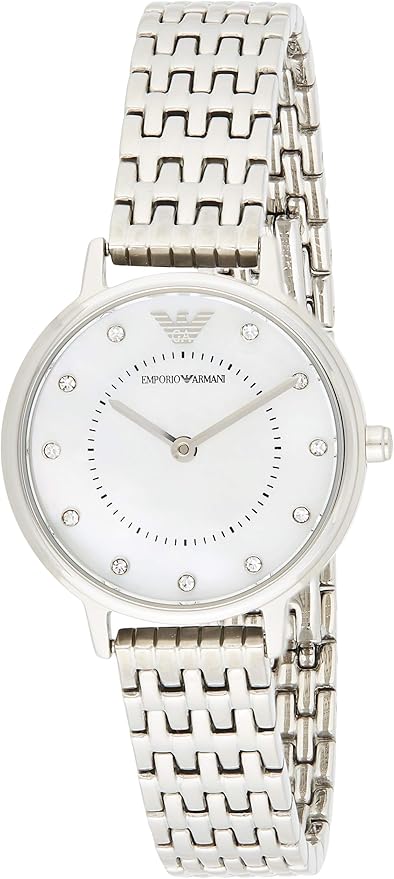 Amazon.com: Emporio Armani Women's AR2511 Dress Silver Quartz Watch ...