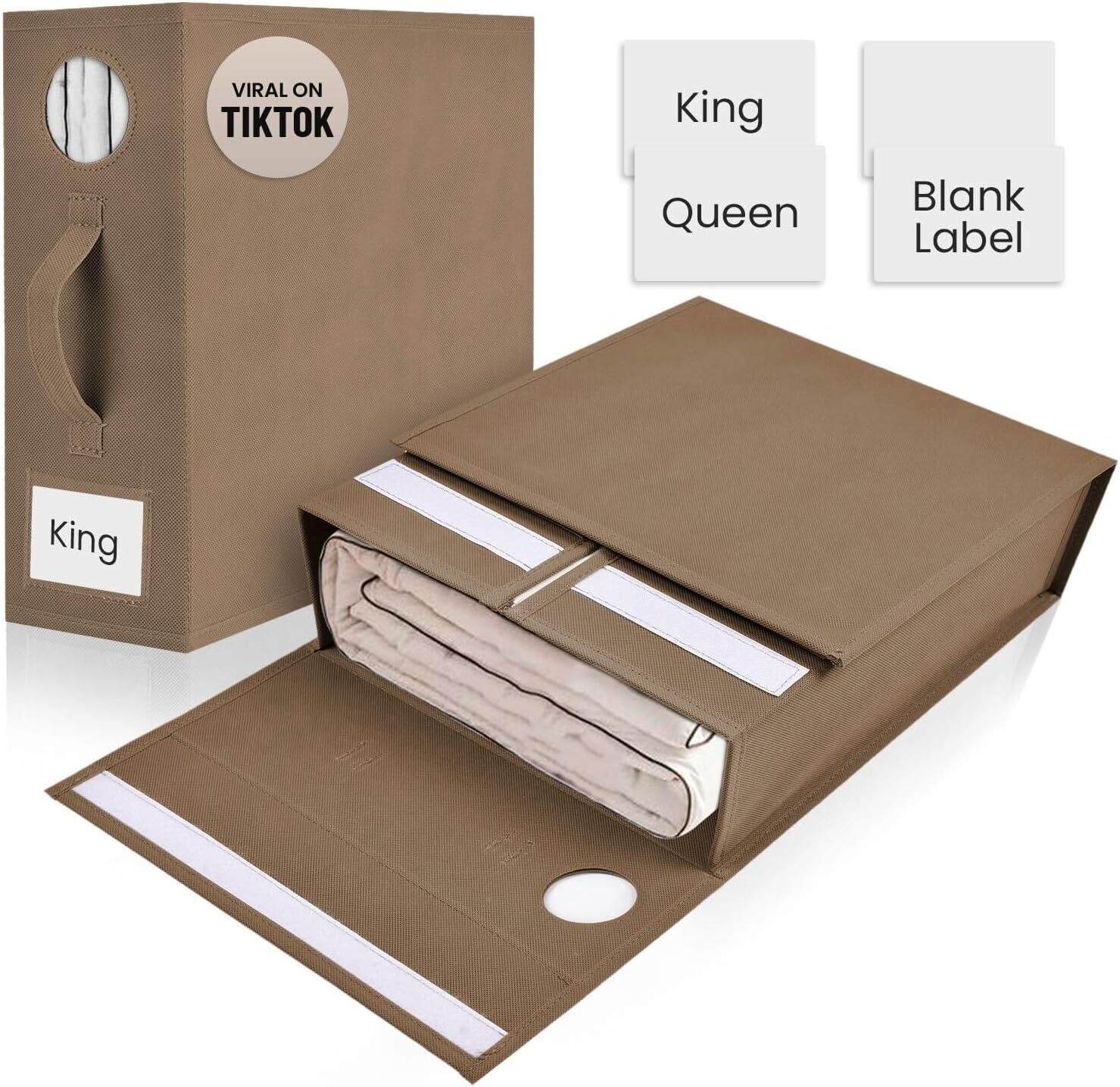 Amazon.com: GoodtoU Sheet Organizers and Storage - 6 Pack Bed Sheet ...