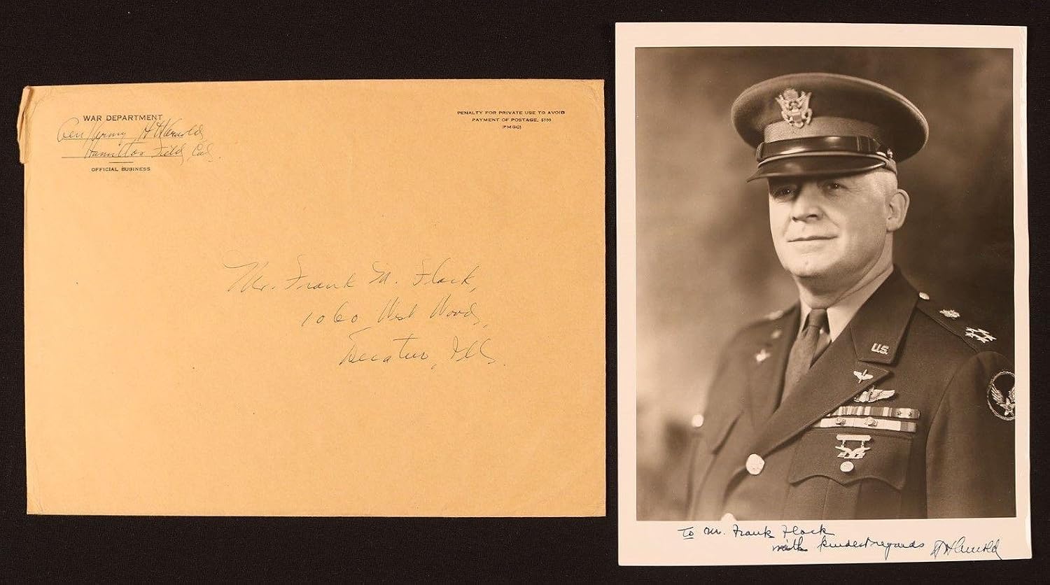 General Henry H. Hap Arnold (d.1950) Signed 8x10 Photograph ...