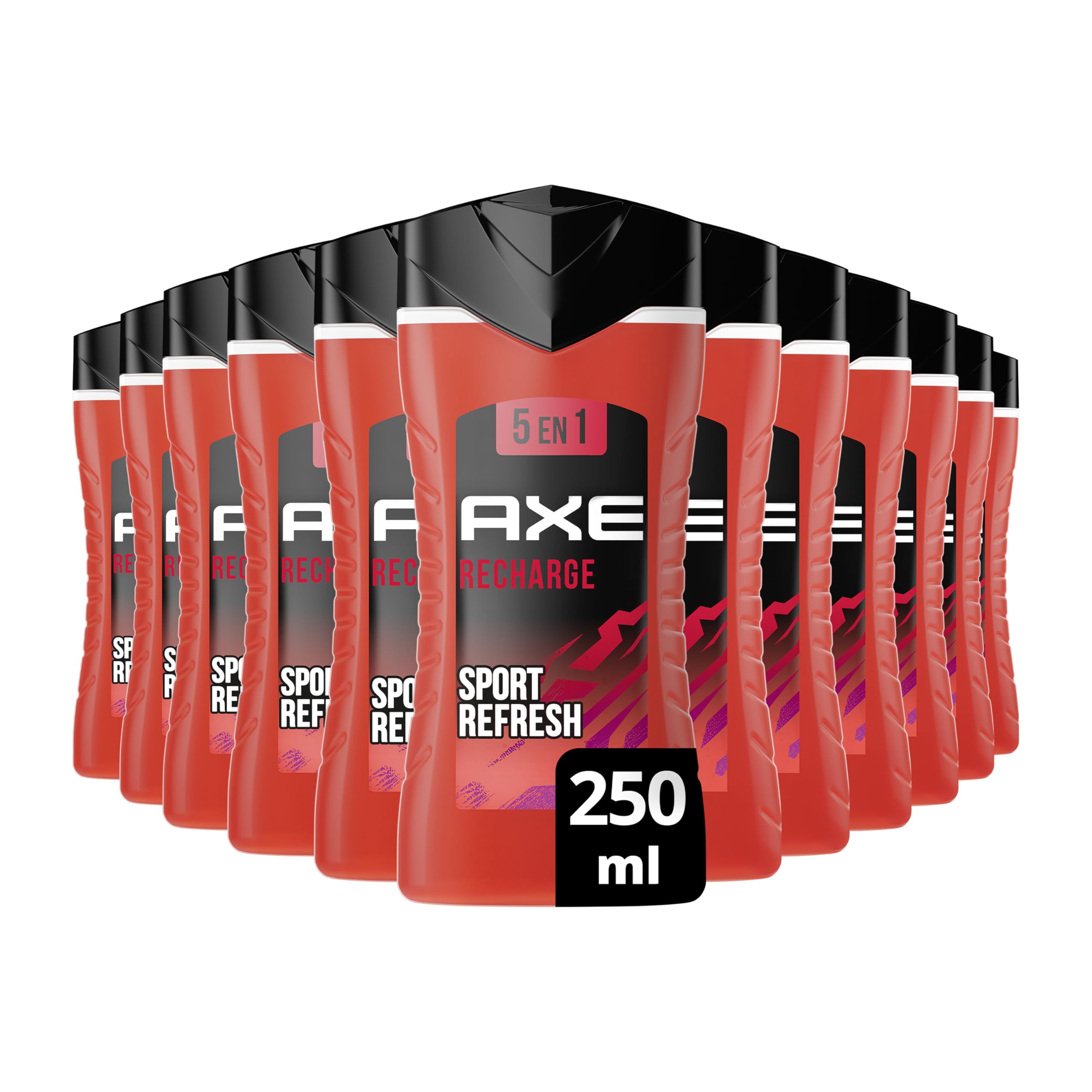 AXE - Gel Douche Homme 5en1 Sport Refresh - 24h Hydratant - 87% d ...