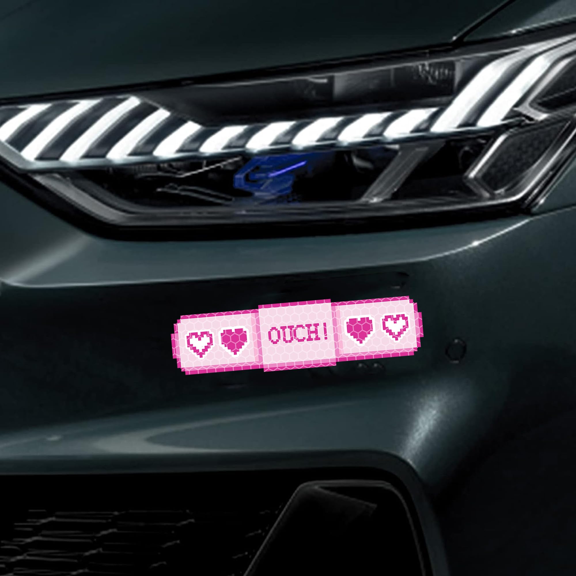 Amazon.com - 6 Pack Ouch Stickers, Nouiroy Car Reflective Sticker,OUCH ...