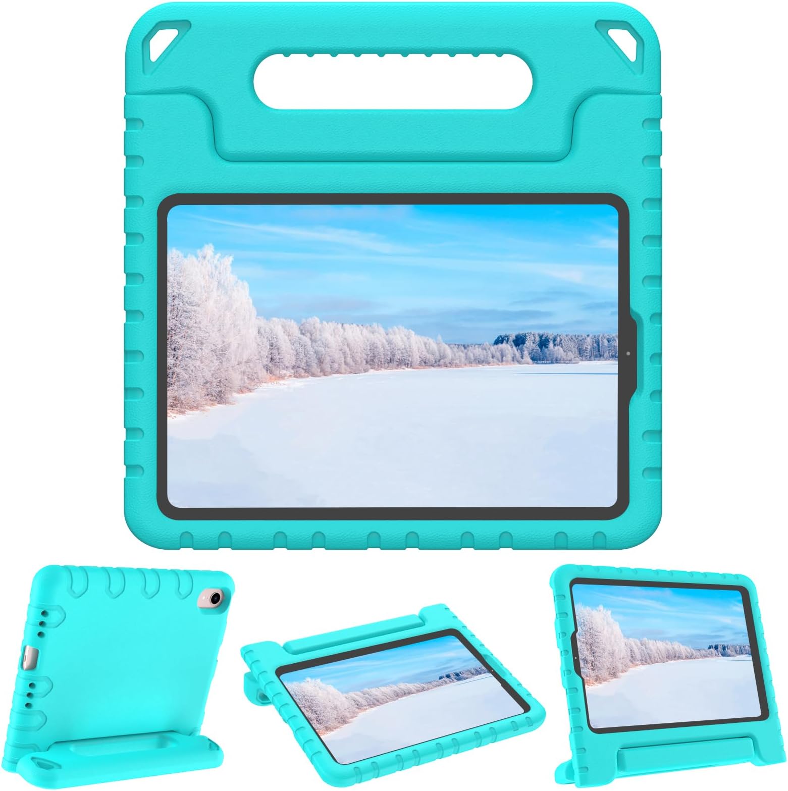 Amazon.com: MoKo Case Fit iPad Mini 4 - Kids Shock Proof Convertible ...