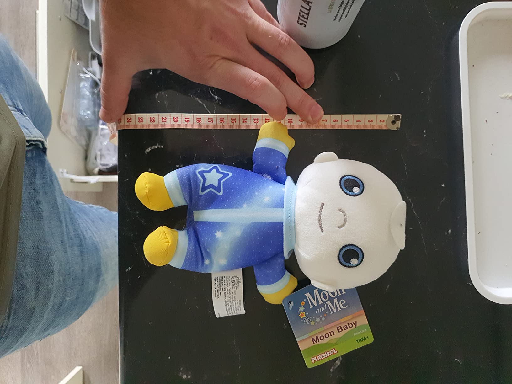 Playskool Moon and Me Talking Moon Baby Plush : Amazon.co.uk: Toys & Games