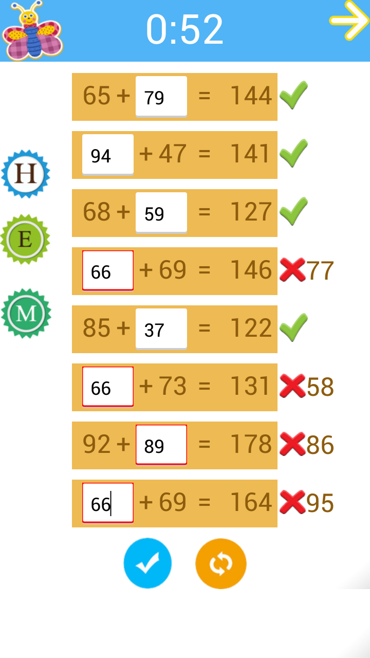 Kids Addition Worksheets: app su Amazon Appstore