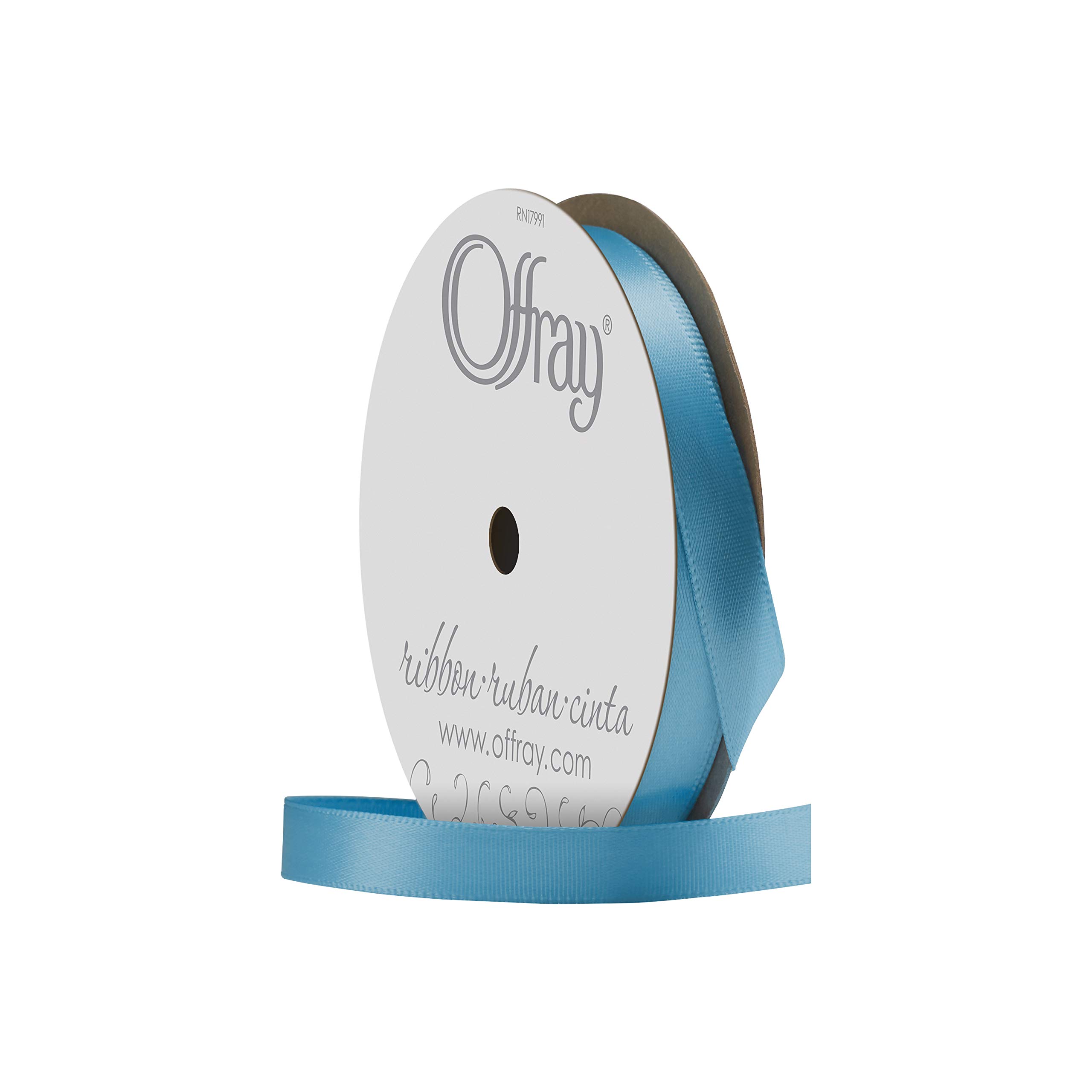 Snapklik.com : Offray 953464 3/8" Wide Single Face Satin Ribbon