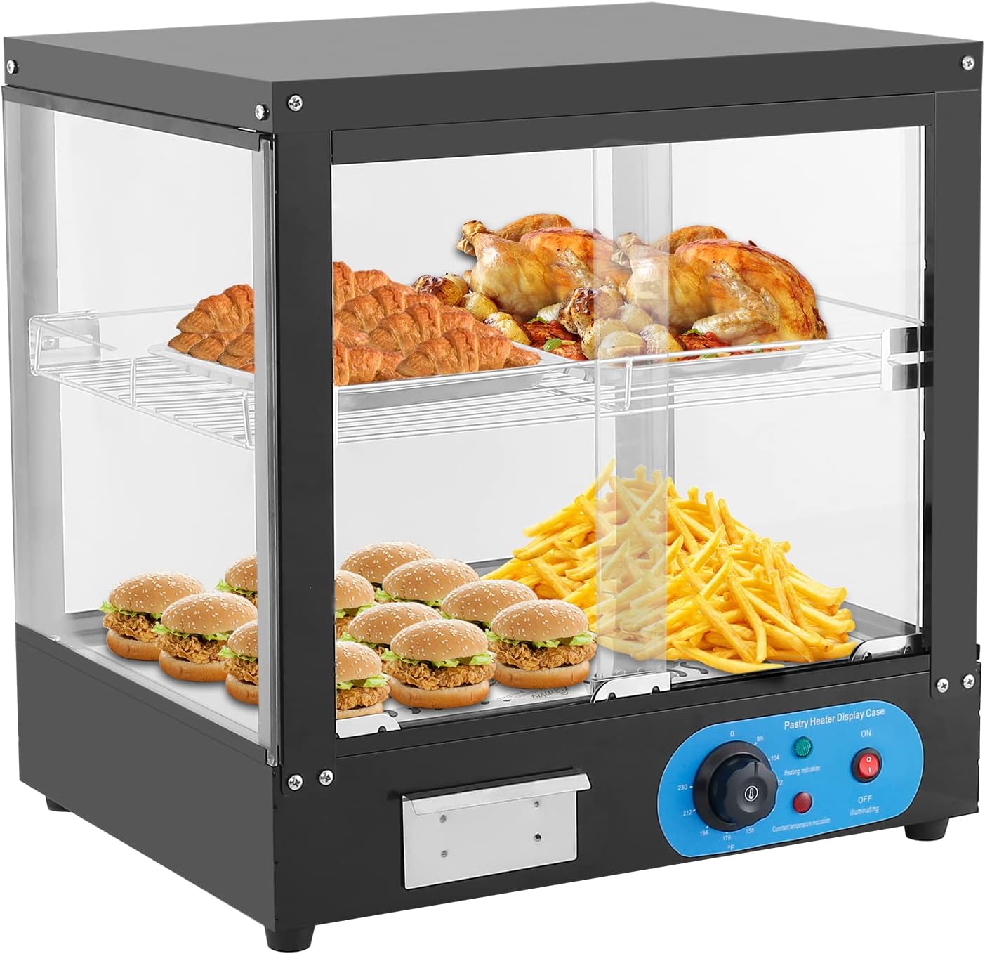 Amazon.com: 1000W Multifunction Food Warmer Display Cabinet,Electric ...