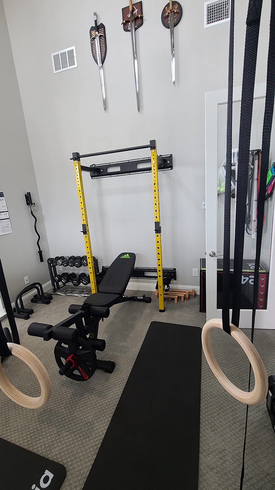 $30/mo - Finance HULKFIT Pro Series 2.35" x 2.35" Folding Wall Mount ...