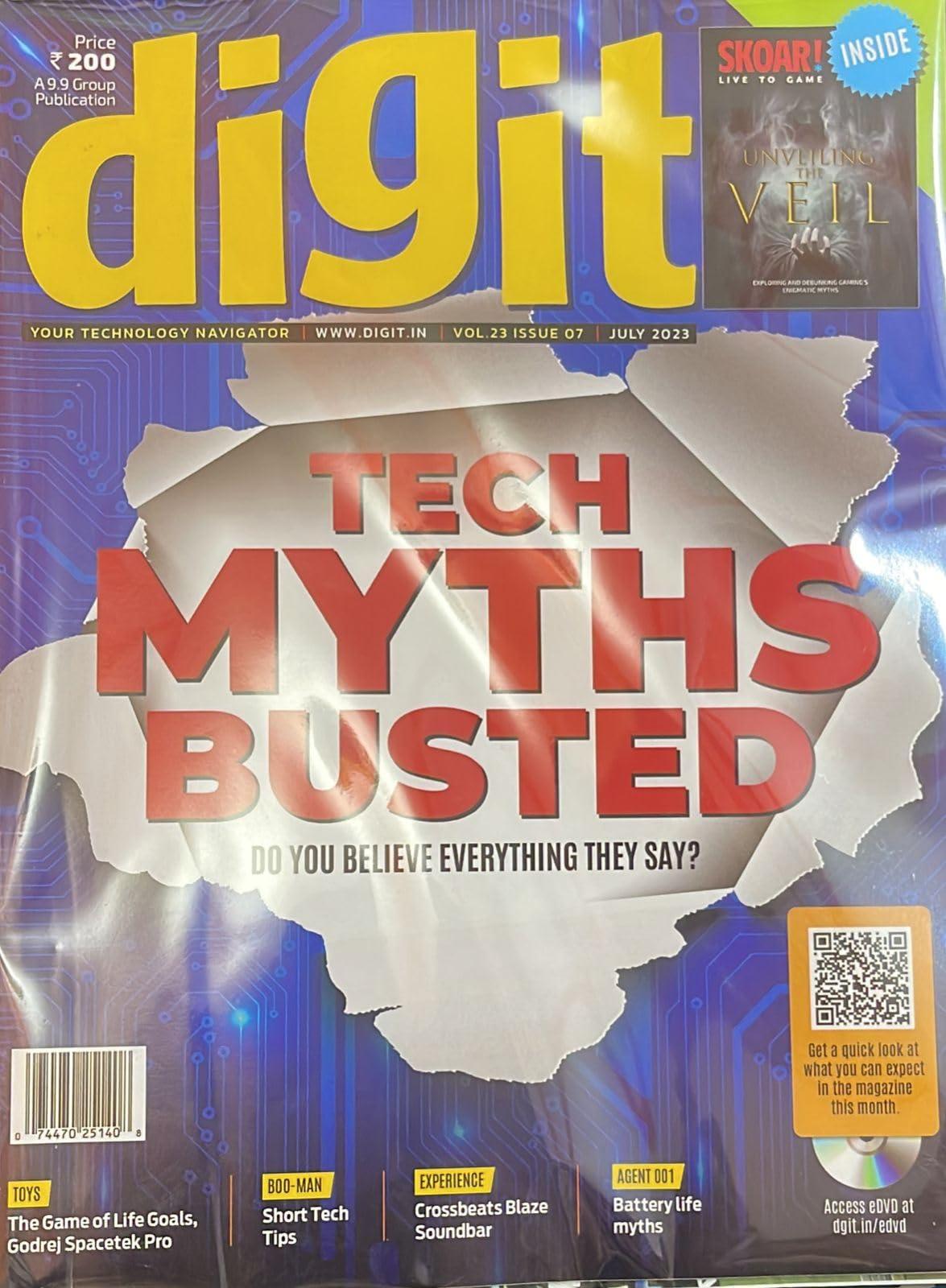Amazon.in: Buy Digit Magazine July 2023 - Tech Myths Busted Do You ...
