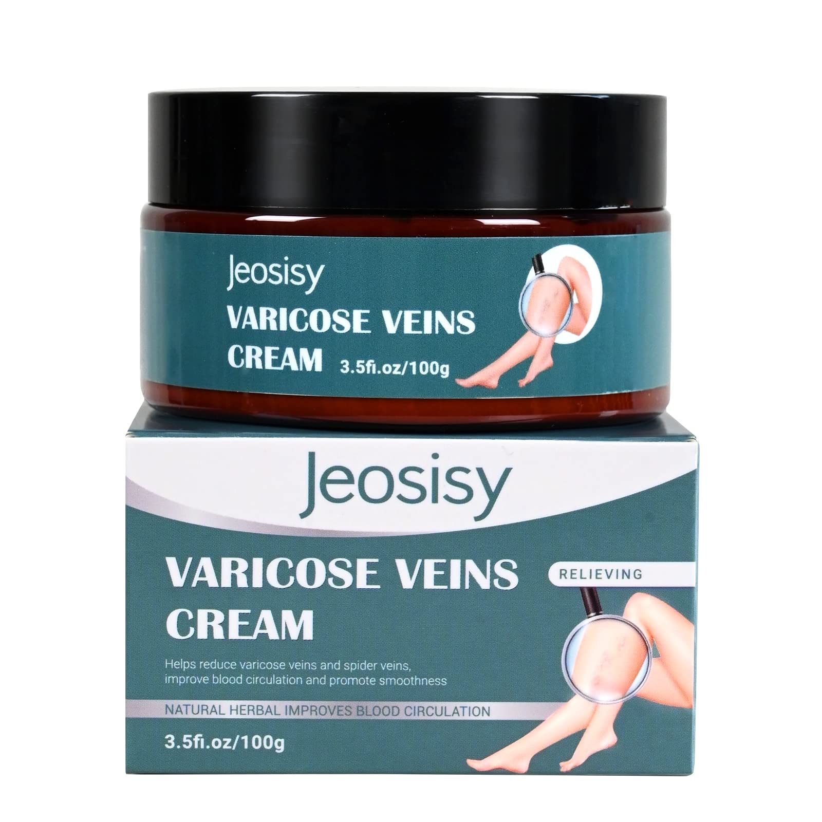 Snapklik.com : Jeosisy Varicose Veins Cream - 100g Varicose Veins Cream ...