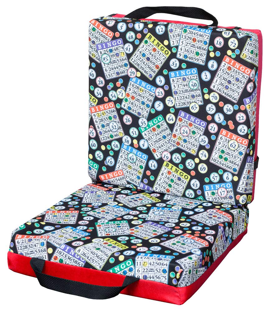 Amazon.com: ABS Novelties Bingo Pattern Double Cushion … (Red) : Toys ...