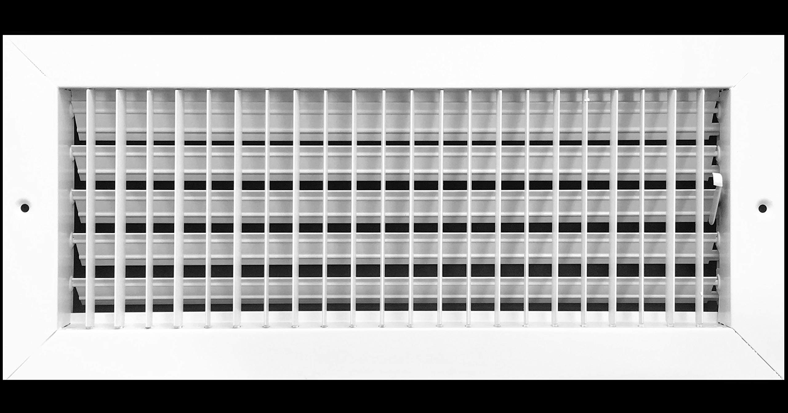 16 inch w x 6 inch h Adjustable AIR Supply Diffuser - HVAC Vent Cover ...