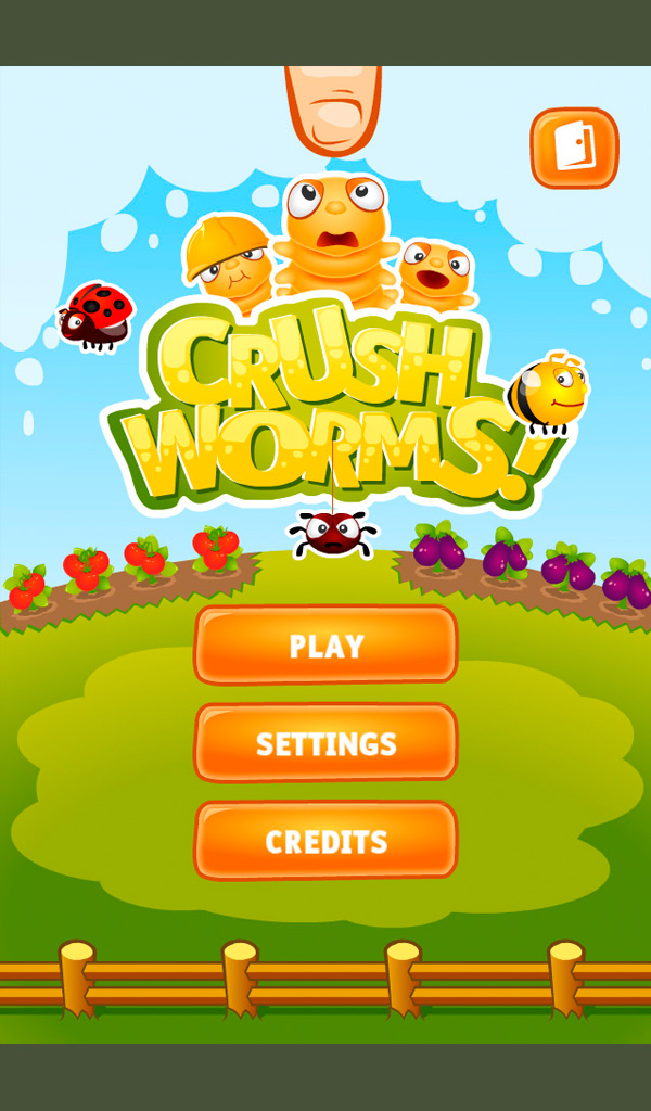 Aplicación Crush Worms en Amazon Appstore