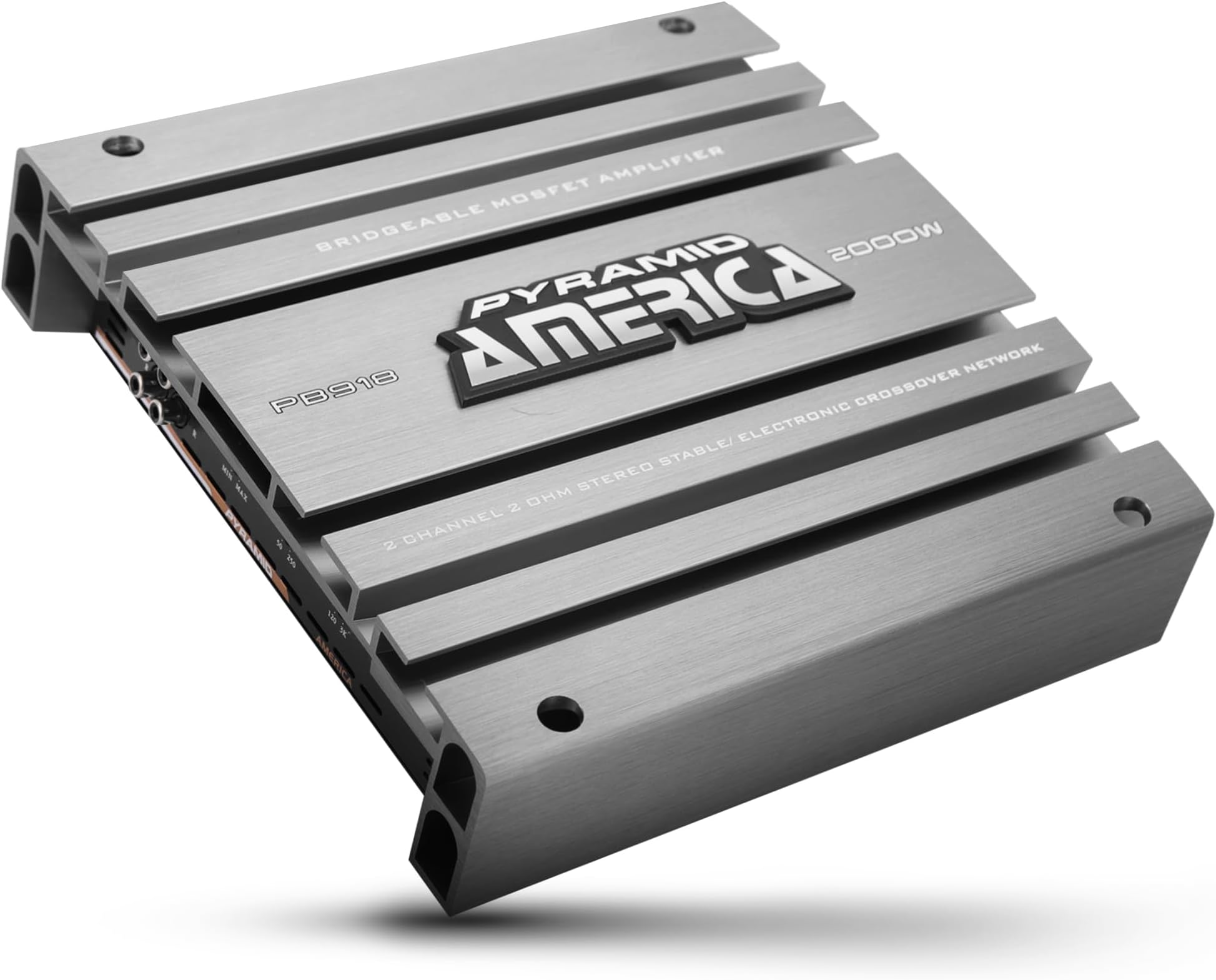 Amazon.com: Pyramid 2 Channel Car Stereo Amplifier - 2000W High Power 2 ...