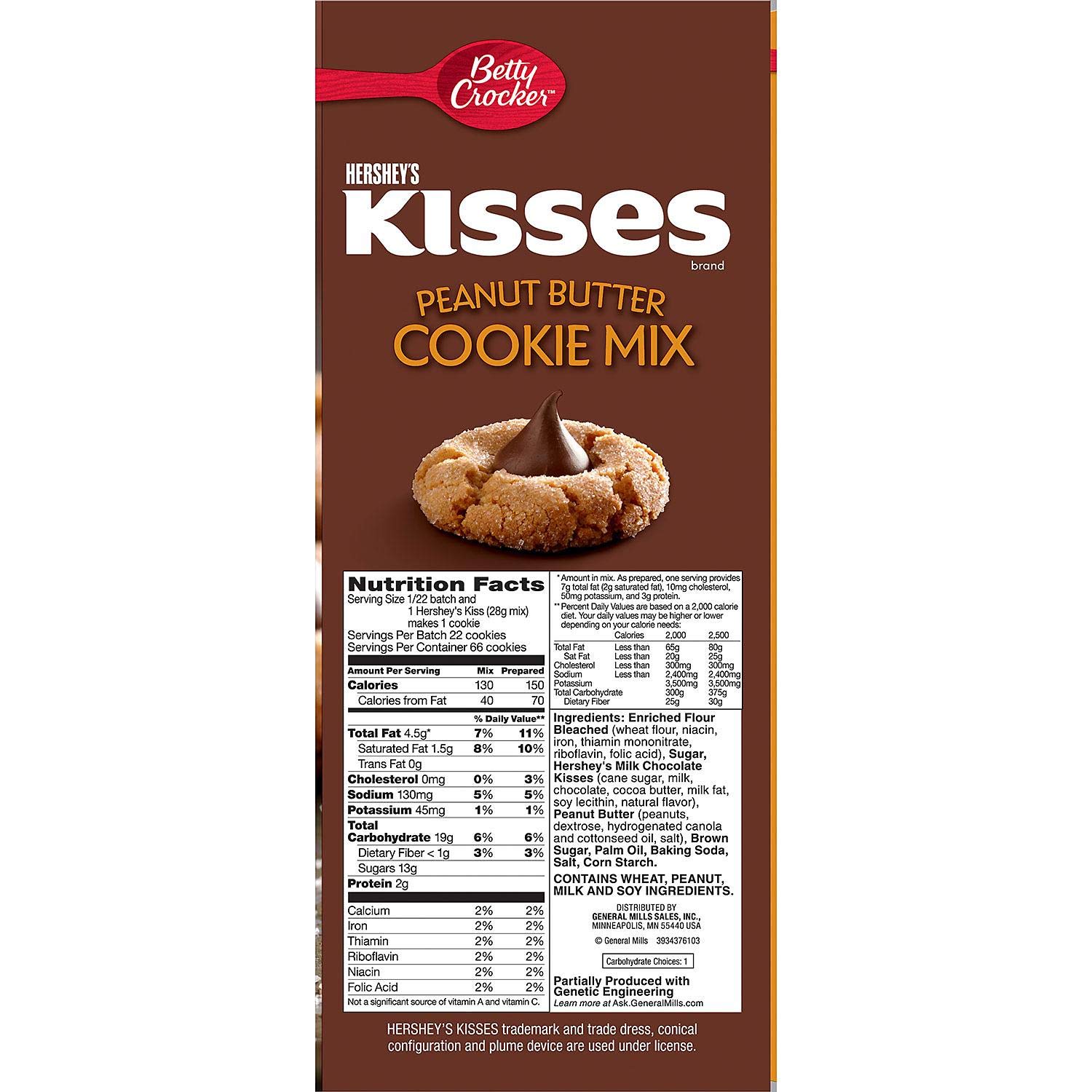 Betty Crocker Hershey's Kisses Peanut Butter Cookies Mix at Charles ...