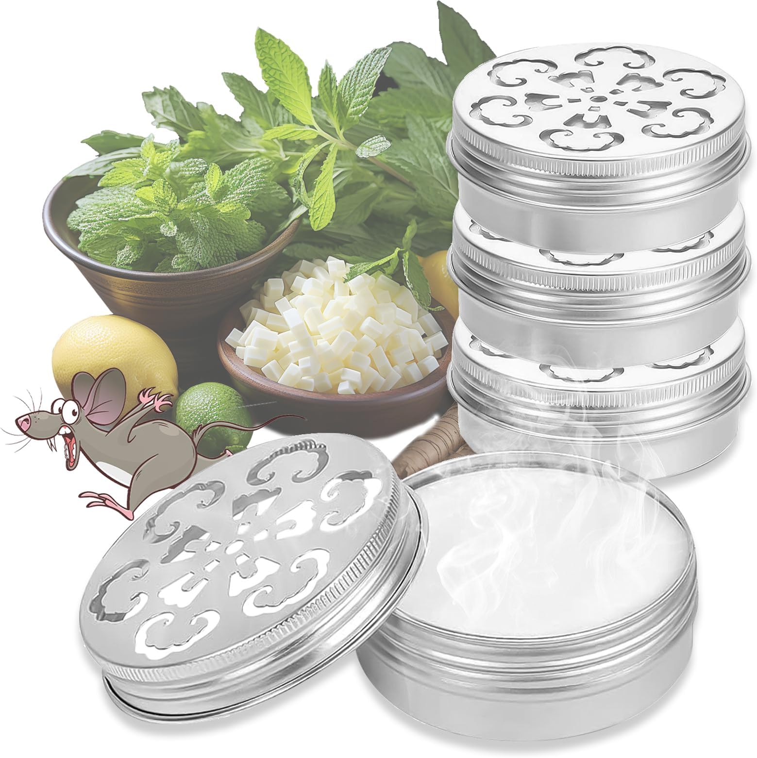 Amazon.com: Natural Mouse Repellent, 12 Pack Rodent Repellent Balls ...