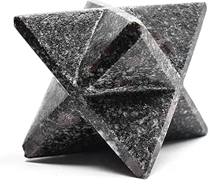 Amazon.com: 65mm 115g Ruby Spinel Balas Ruby in Biotite Granite 8 Point ...