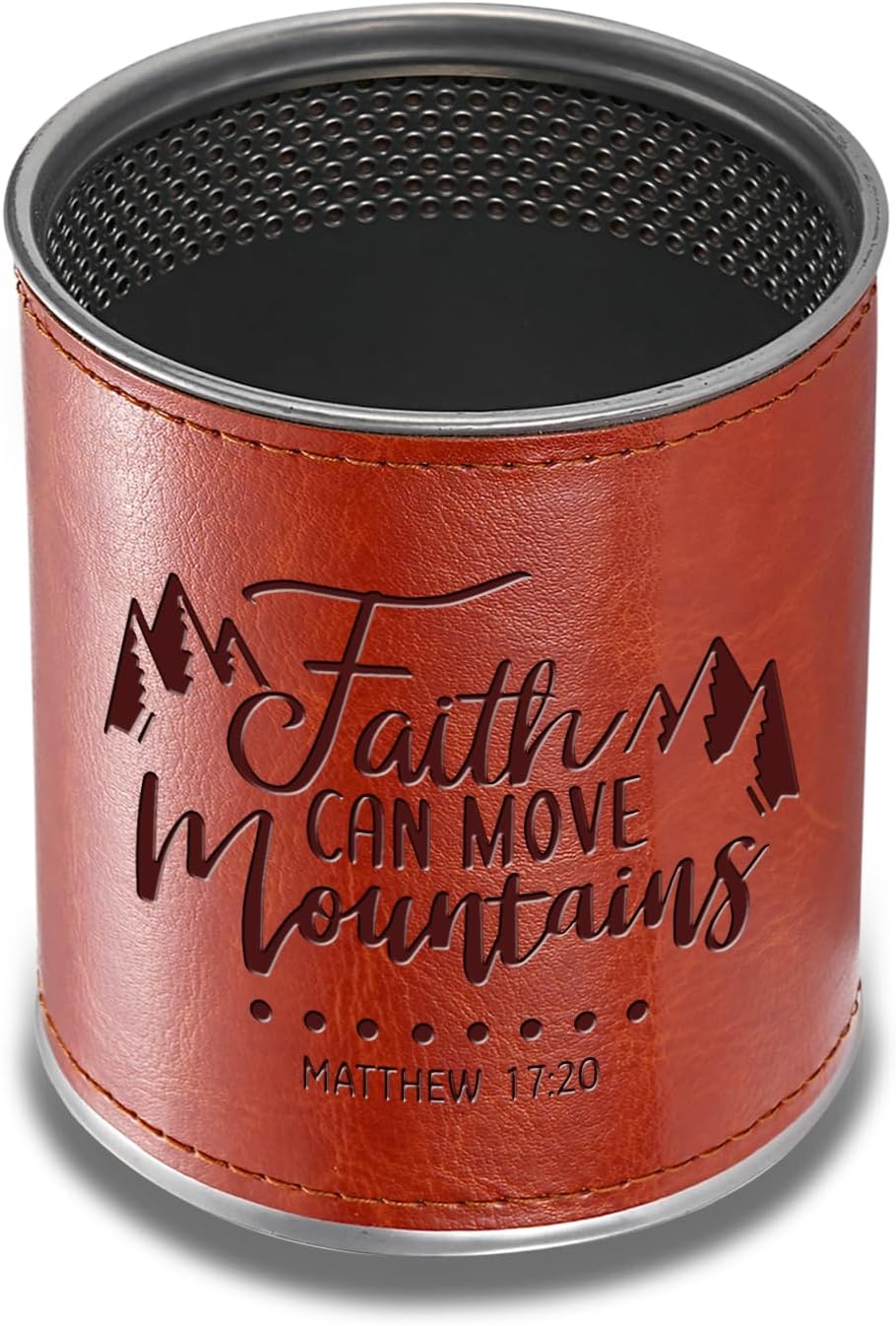 Amazon.com: LBWCER Christian Gifts Faith Can Move Mountains Metal Pen ...