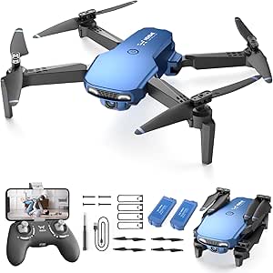 Amazon.com: Drones for Kids with Camera - Remote Control Helicopter ...