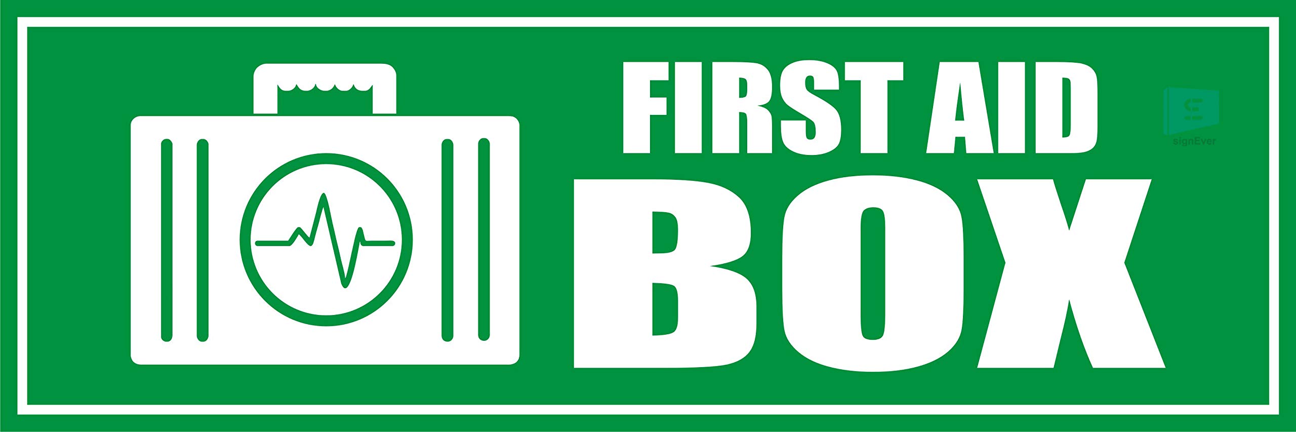 Sign Ever First Aid Box Sign Boards For Clinic Pharmacy | Desertcart INDIA