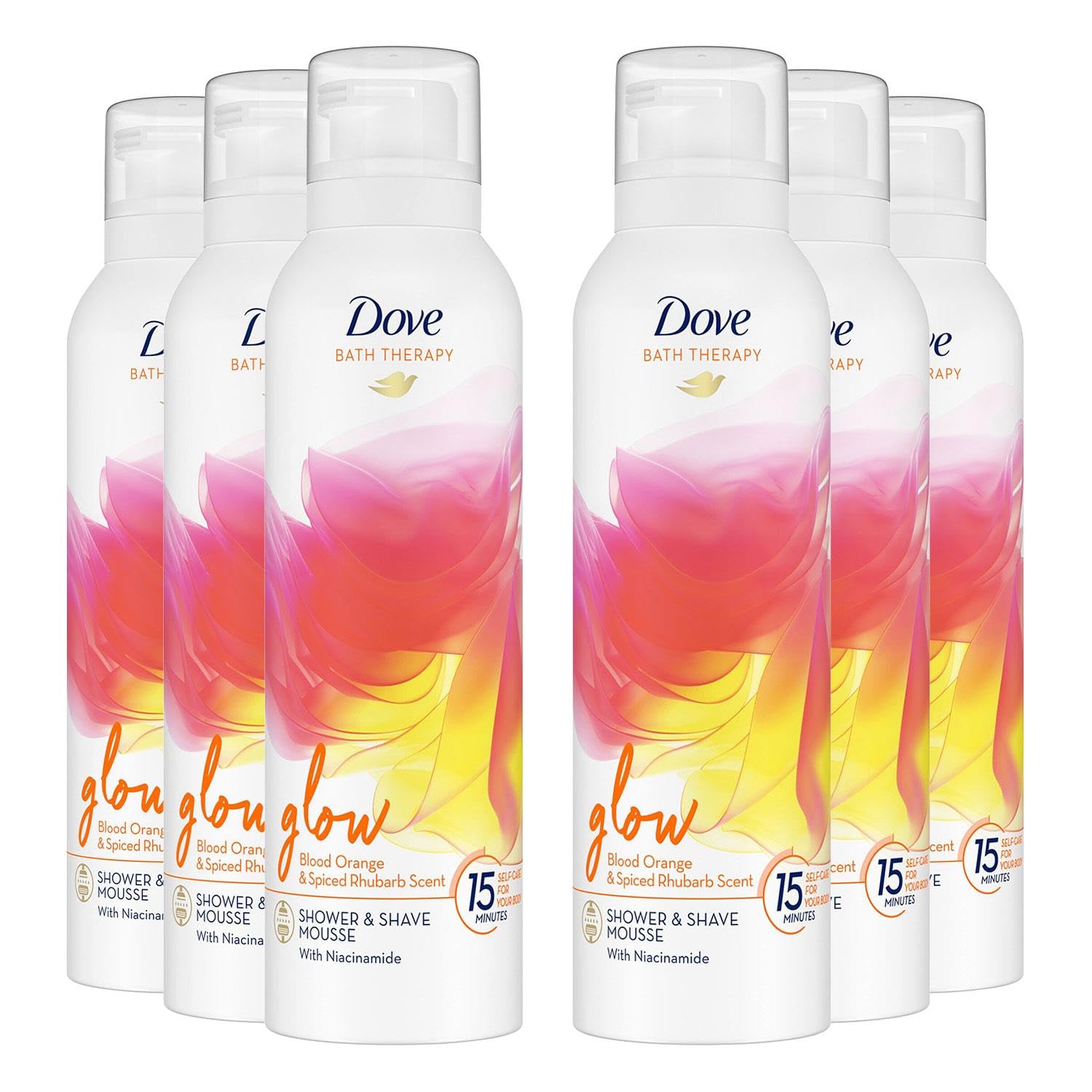 Dove Bath Therapy Glow Shower and Shave Mousse with Orange and Spiced ...