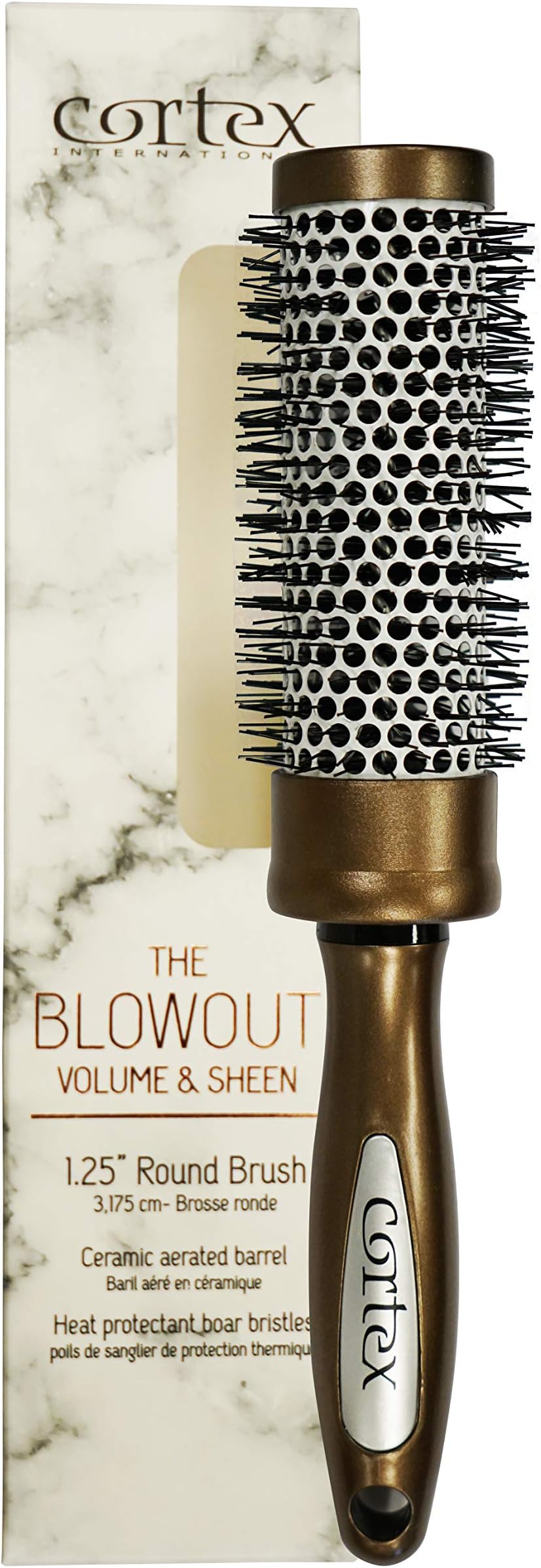 Amazon.com : Cortex International Volume & Sheen Round Blowout Hair ...