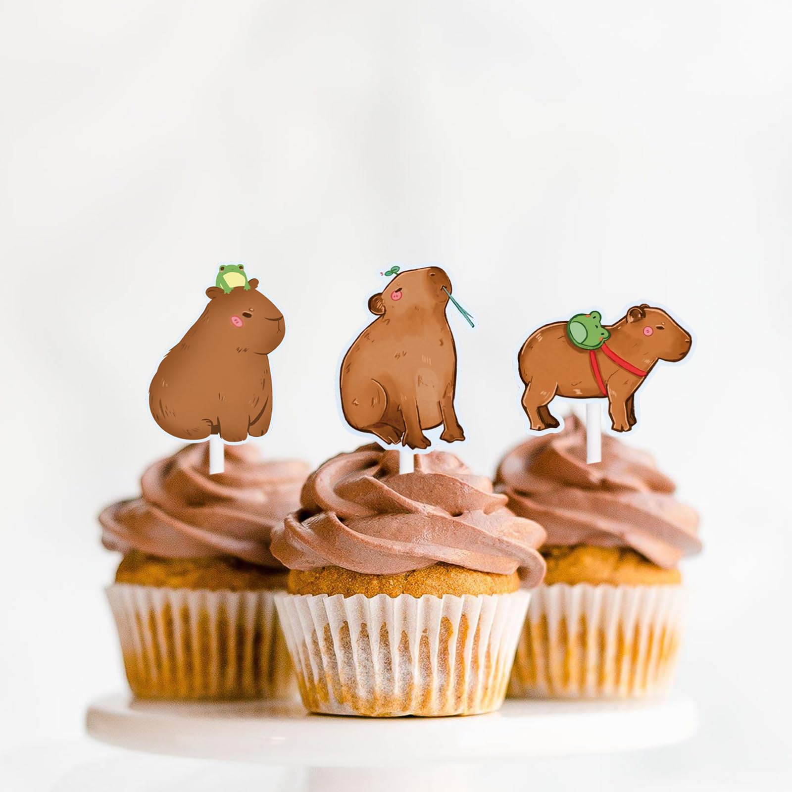 Capybara Cake Toppers Capybara Cake Topper Capybirthday Capivara ...