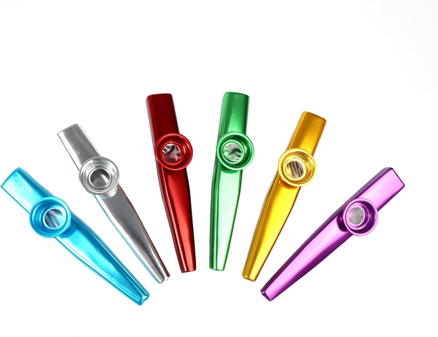Amazon.com: Premium Aluminum Kazoos for adults- Kazoo Set - Perfect ...