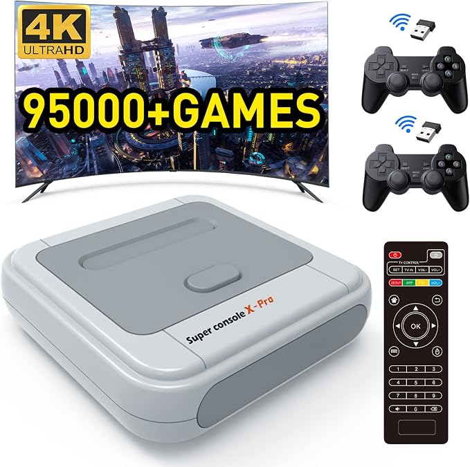 Amazon.com: Kinhank Retro Game Console,Super Console X PRO Emulator ...