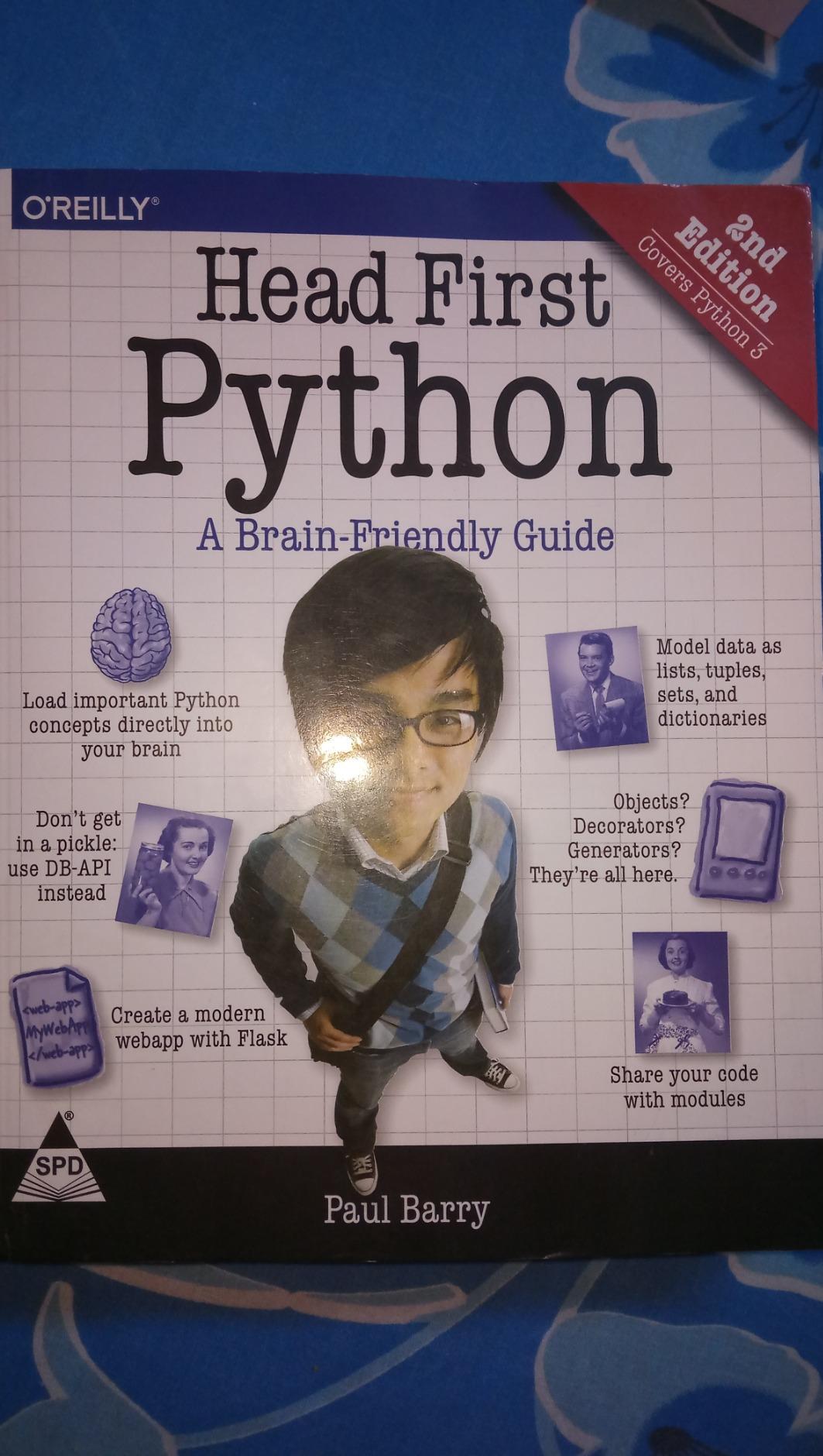 Buy Head First Python: A Brain-Friendly Guide, Second Edition (Greyscale Indian Edition) Book ...
