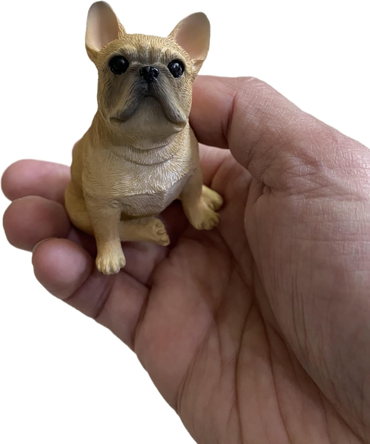 2.48 Inches Mini French Bulldog Statue, Mini Resin French Bulldog ...